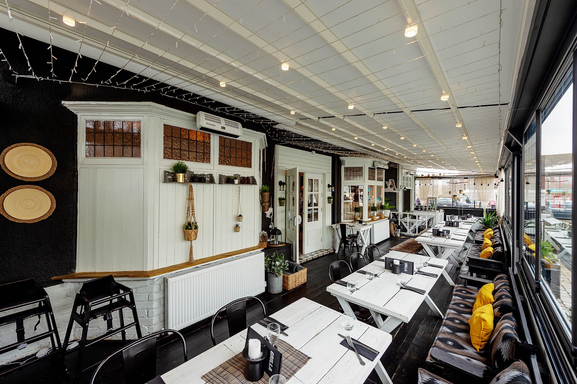 Commercial Restaurant Awnings, Patio Canopy Grilla Liverpool